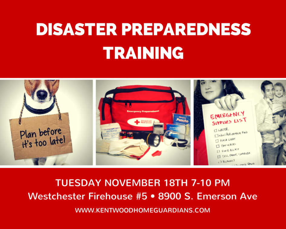 Emergency Preparedness Event In One Week – Kentwood Home Guardians